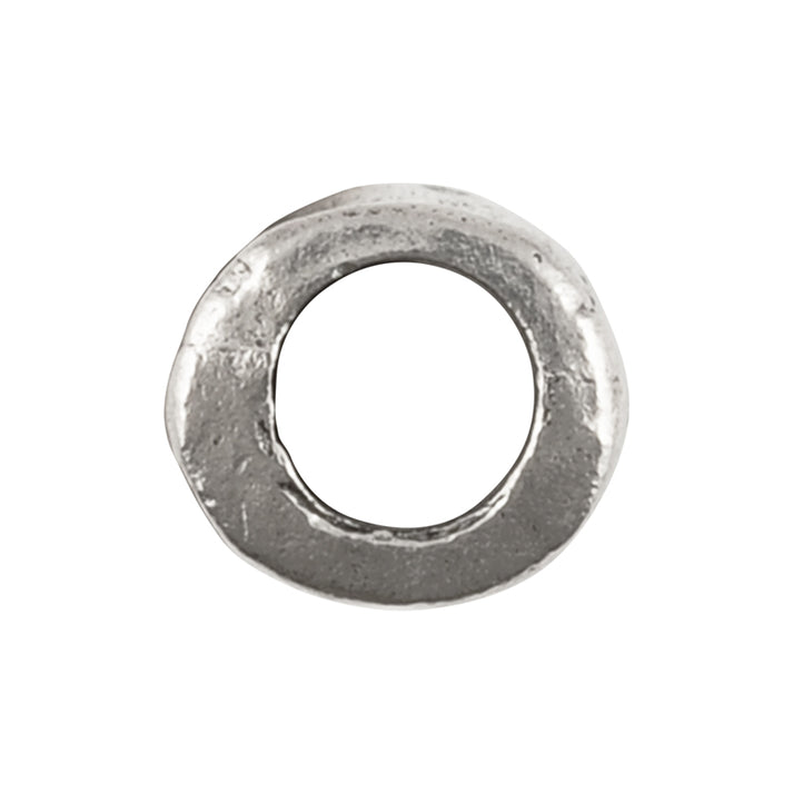 Pewter Beads-11x16mm Large Chunky Barrel-Silver - Tamara Scott Designs