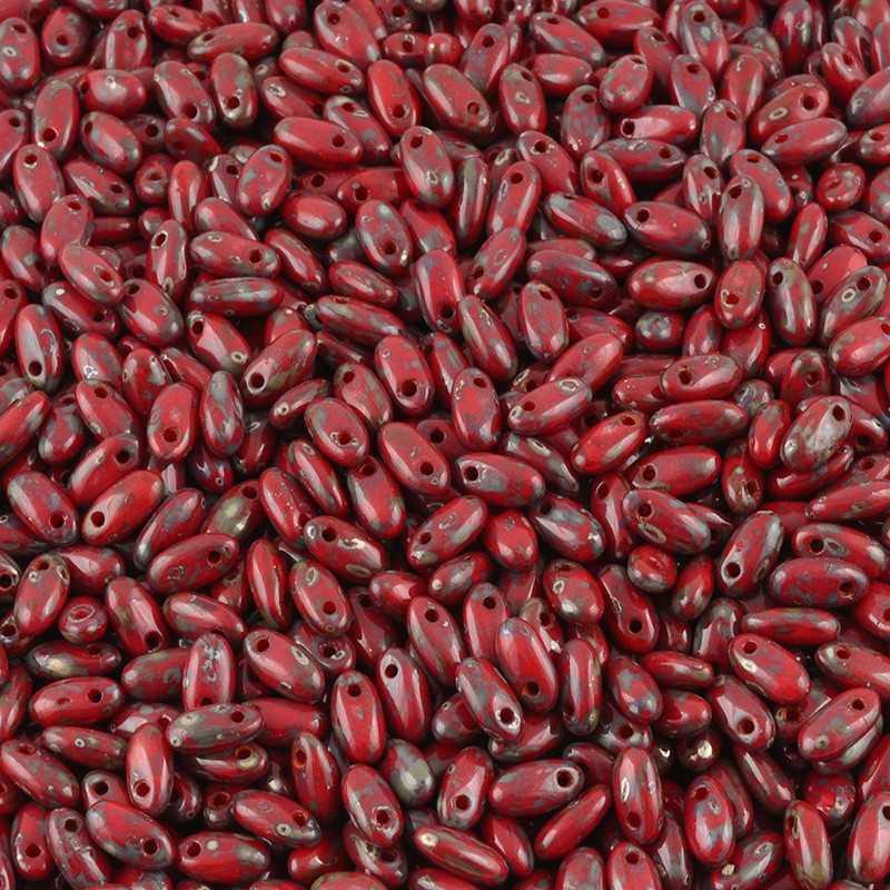 Seed Beads - 2.5x6mm Rizo - 707 - Czech Beads - Tamara Scott Designs